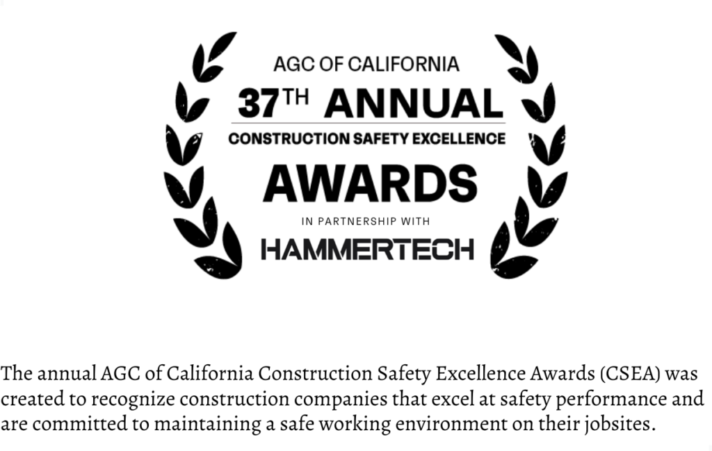 Construction Safety Excellence Awards (AGC of California)